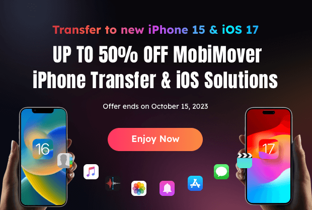 iPhone & iOS Transfer Solutions: UP TO 50% OFF EaseUS MobiMover